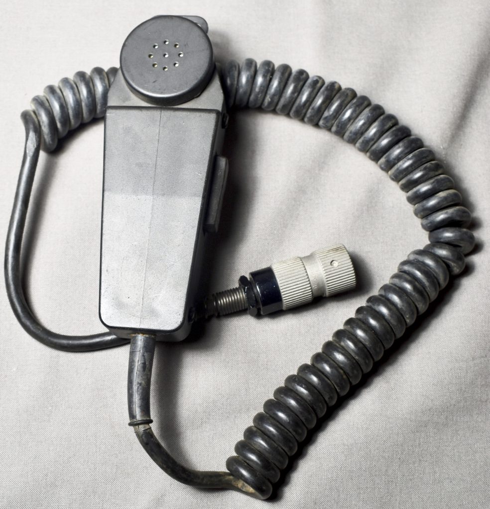 1980’s U.S. Army M-80/U PRC-68 Radio Microphone – Westwall Militaria