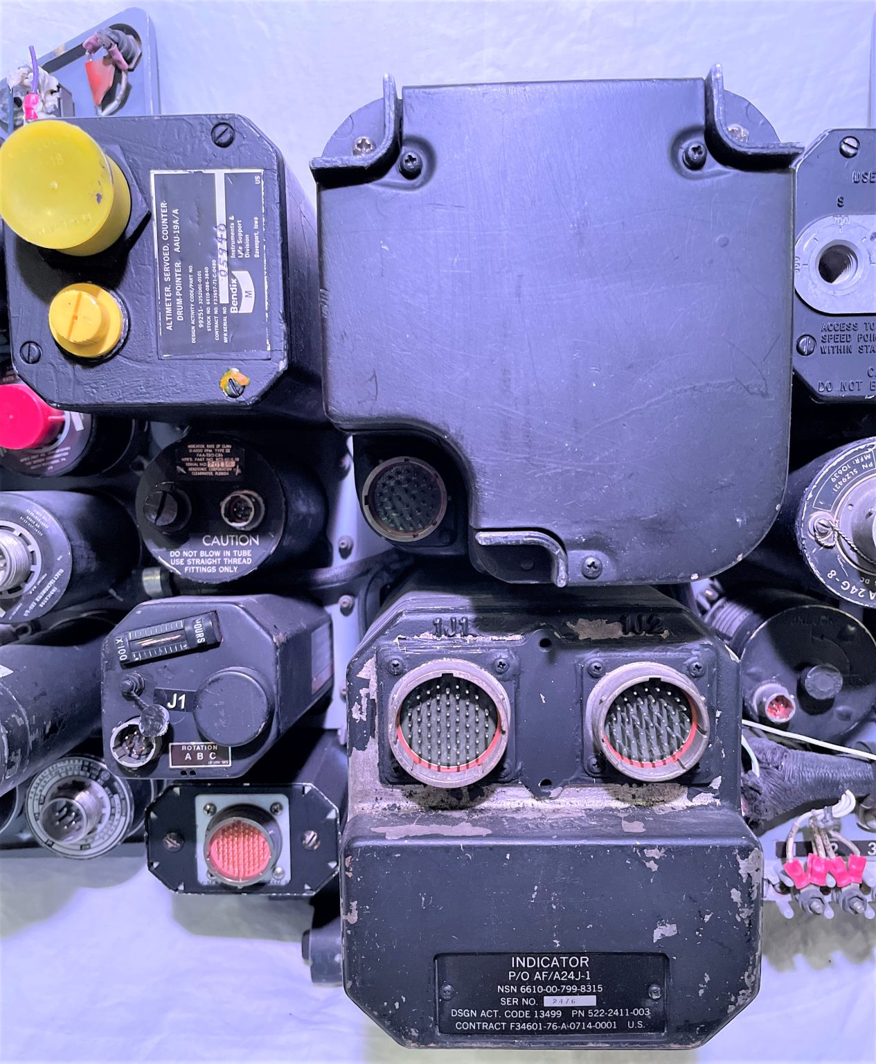 Vietnam War Period F-4 Phantom Instrument Panel – Westwall Militaria