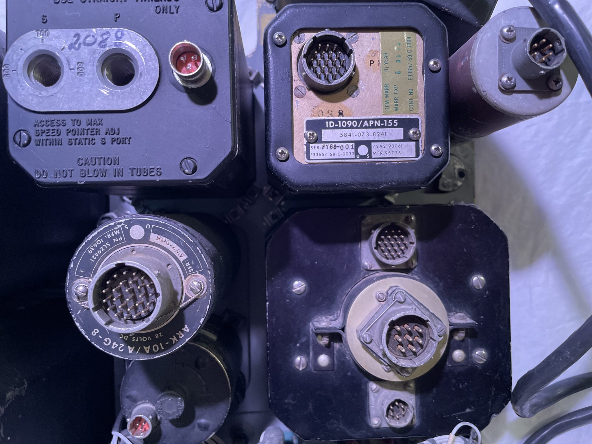 Vietnam War Period F-4 Phantom Instrument Panel – Westwall Militaria