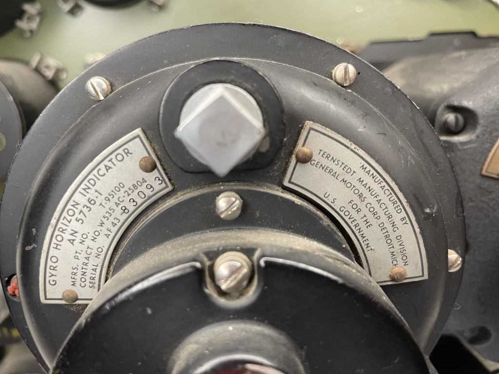 WWII Reproduction P 51 Instrument Panel – Westwall Militaria