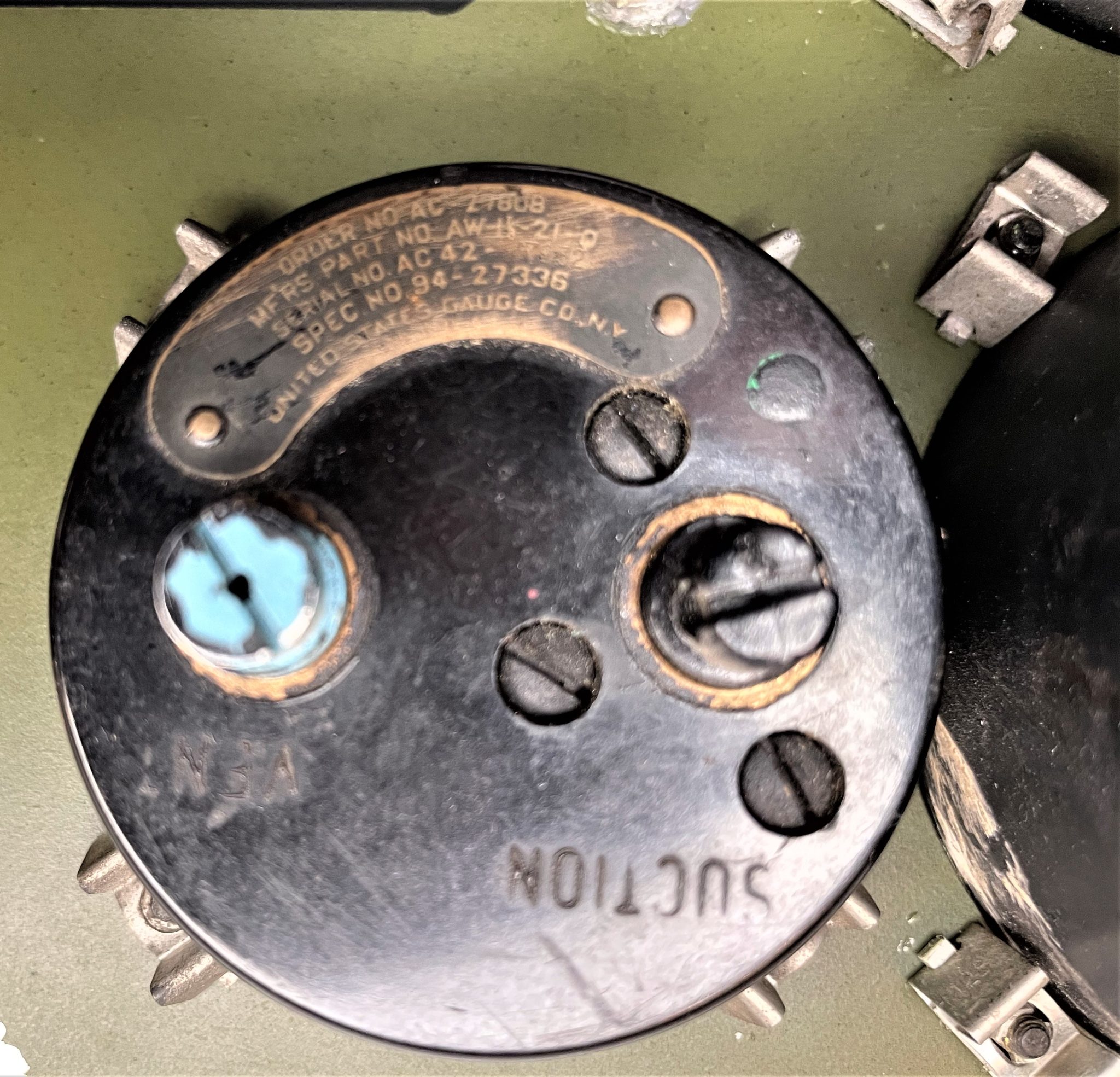 WWII Reproduction P 51 Instrument Panel – Westwall Militaria